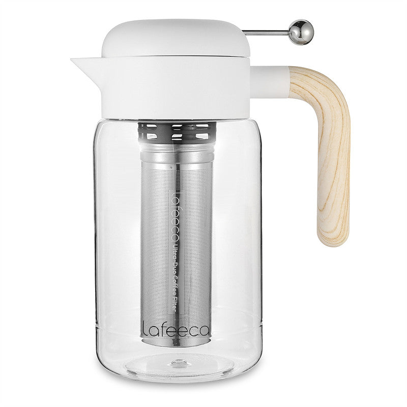 Lafeeca Cold Brew Coffee and Tea Maker - Premium Stainless Filter
